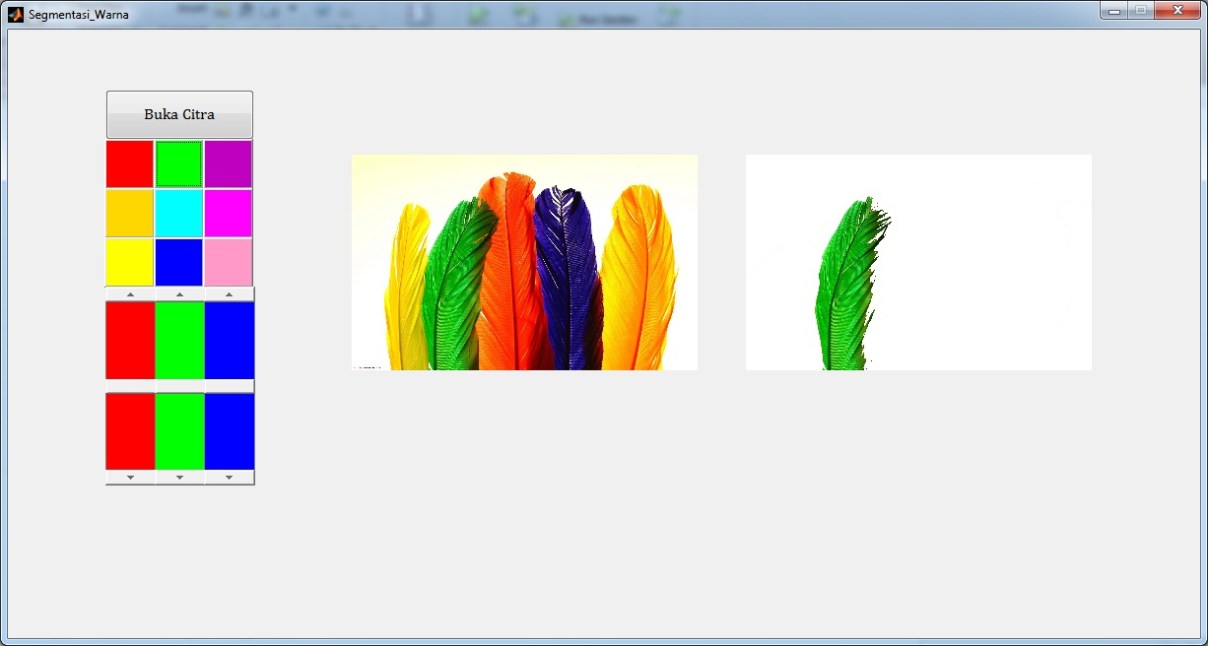 Segmentasi Warna | Pemrograman Matlab