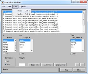 Logika Fuzzy | Pemrograman Matlab