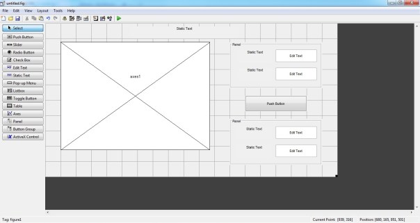 desain gui matlab gerak parabola | Pemrograman Matlab