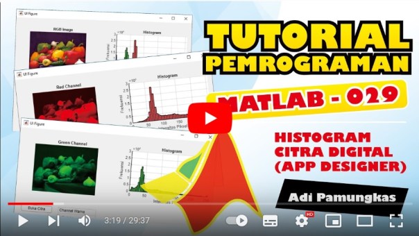 Histogram Citra | Pemrograman Matlab