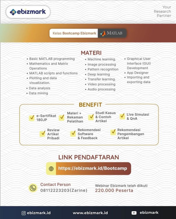Bootcamp Pendampingan Visualisasi Data Menggunakan Software MATLAB | Pemrograman Matlab
